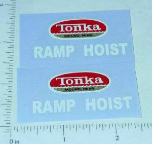 Ramp Hoist Rollback Truck Stickers - Real Steel Toy Supplies
